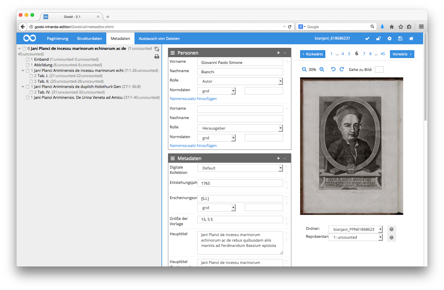 intranda GmbH – Coordination of digitisation projects